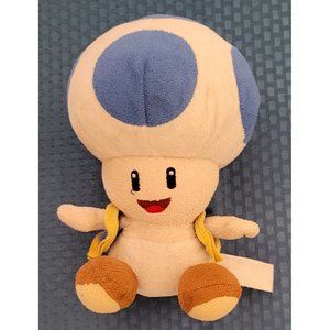 Nintendo | Toys | Nintendo Super Mario Bros Blue Toad Plush Stuffed Toy ...